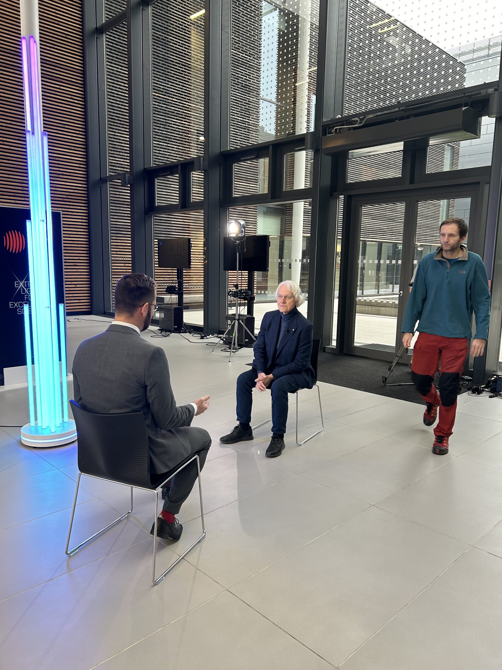 Gérard Mourou at ELI Beamlines | ELI Beamlines – Dolní Břežany